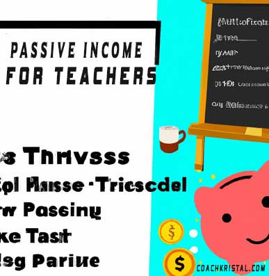 Passive Income For Teachers | Harness wealth as your ally, not your ruler